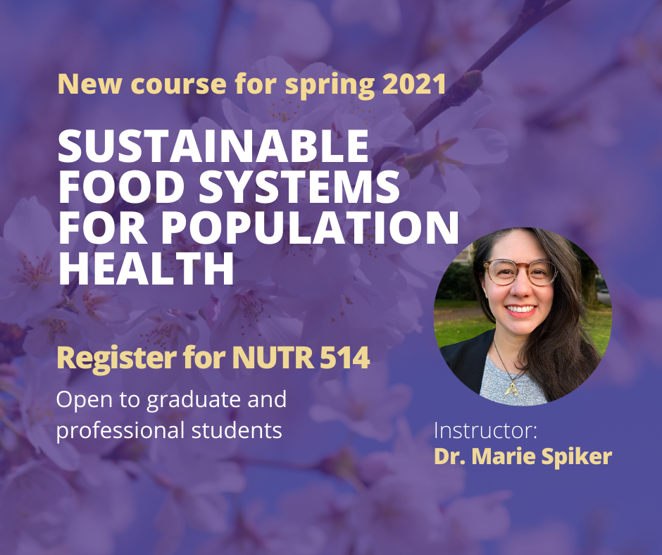 New graduate course uses food systems as a lens for public health ...
