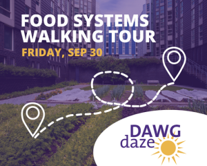 Dawg Daze Food Systems Walking Tour | Food Systems, Nutrition, and Health